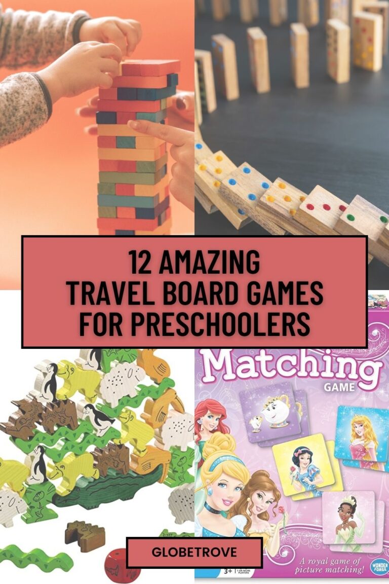 10 Amazing Travel Board Games For Preschoolers: Ideal For Motor, Memory ...