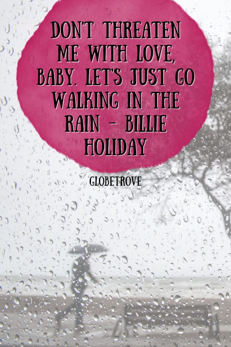 128 Amazing Rain Quotes And Captions - GlobeTrove