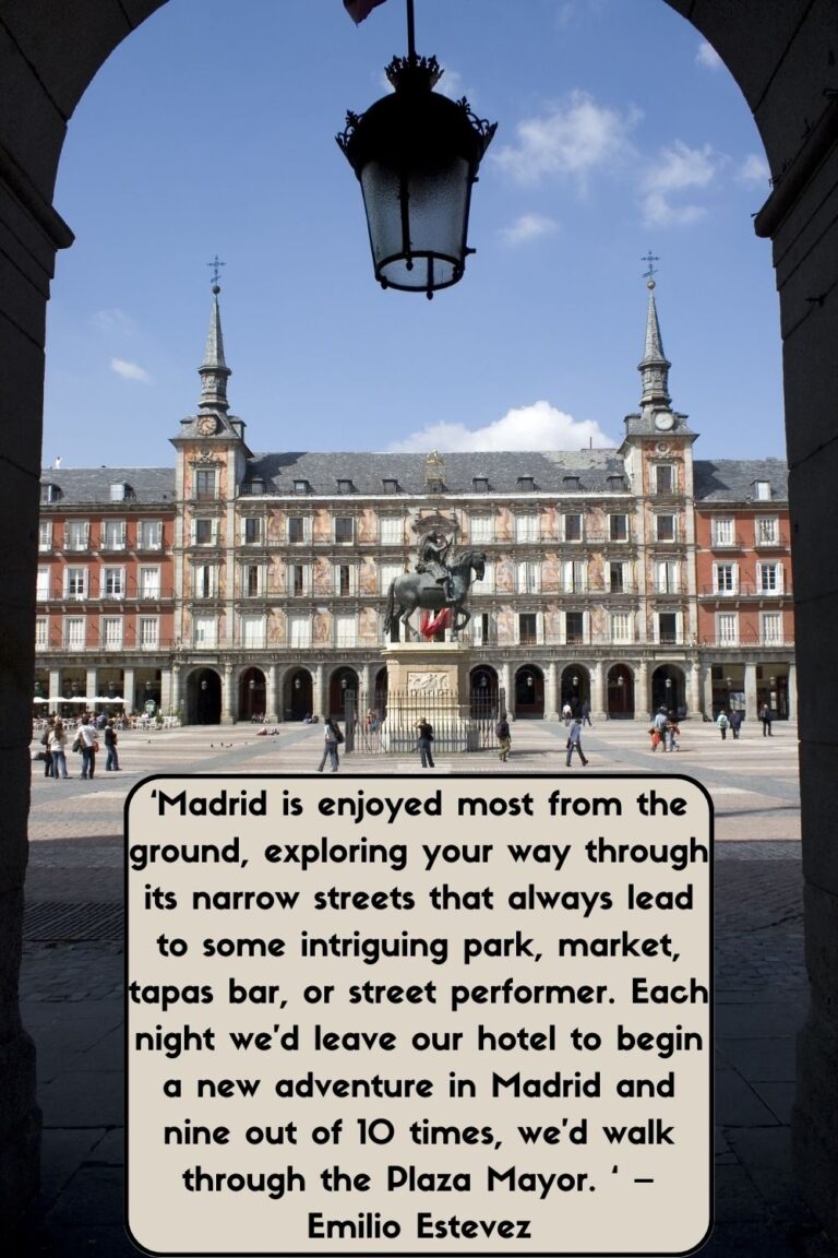 67+ Perfect Madrid Quotes And Captions For Instagram - GlobeTrove